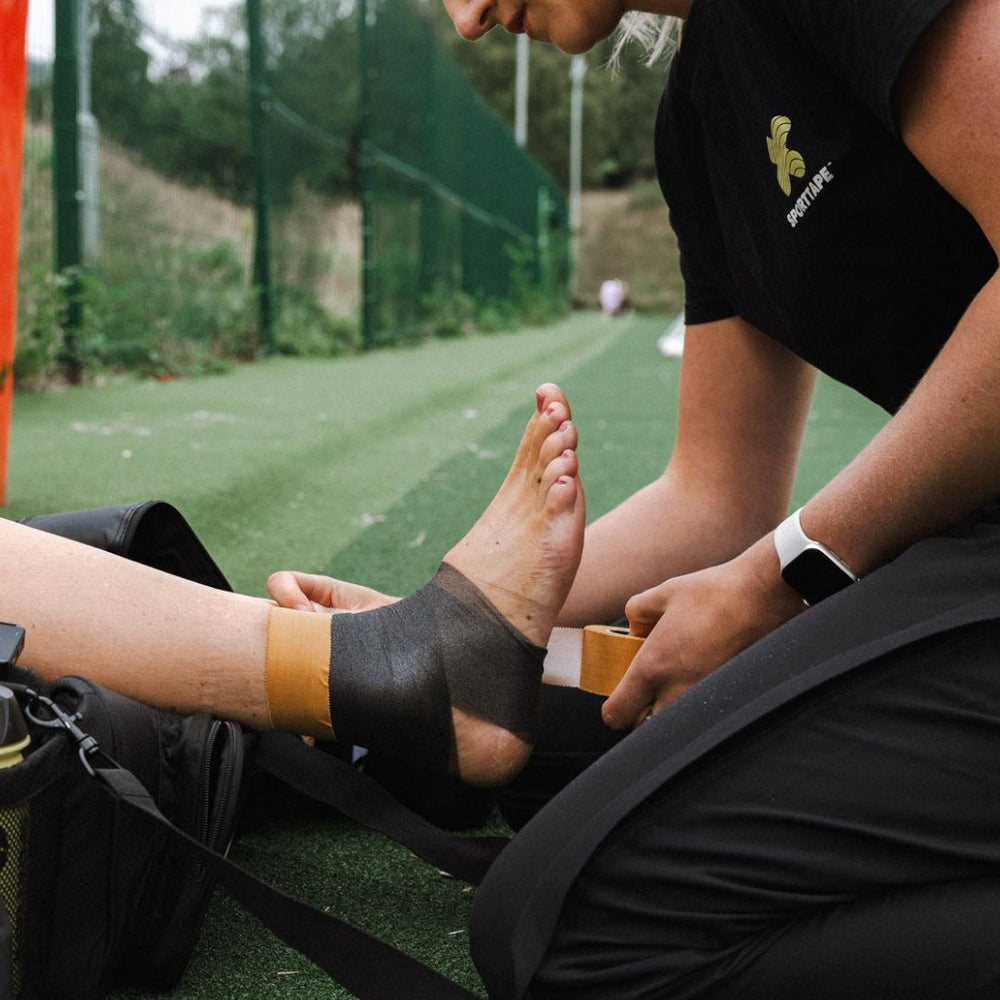 Ankle Taping Guide: Kinesiology Tape, Zinc, EAB & Cohesive
