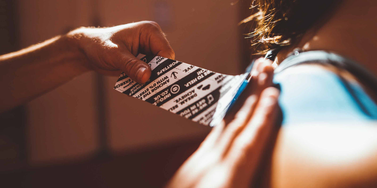 HOW TO APPLY KINESIOLOGY TAPE
