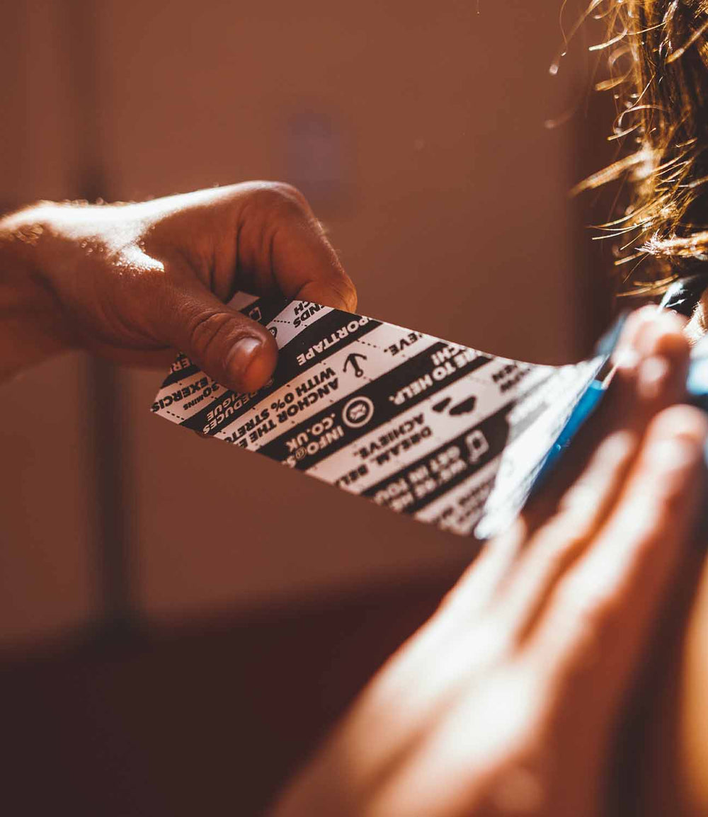 HOW TO APPLY KINESIOLOGY TAPE