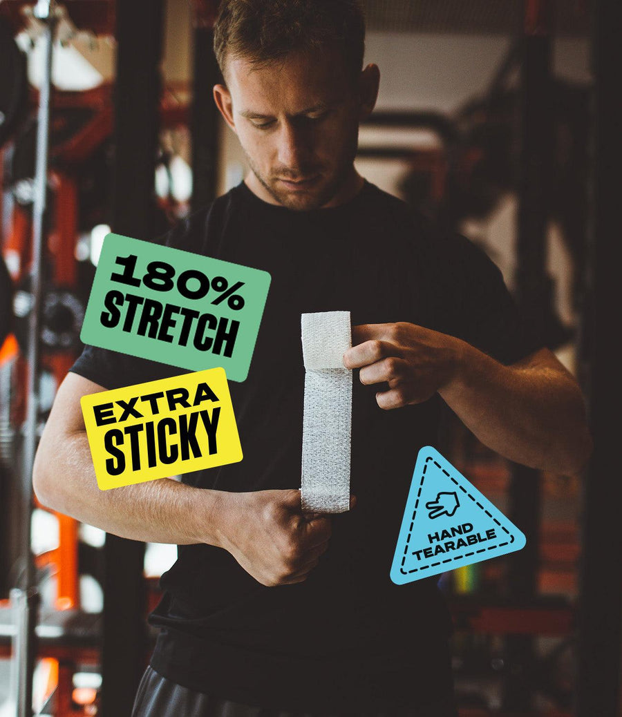 Stretchy and Supportive Rugby EAB Tape - Physio Bag Essential