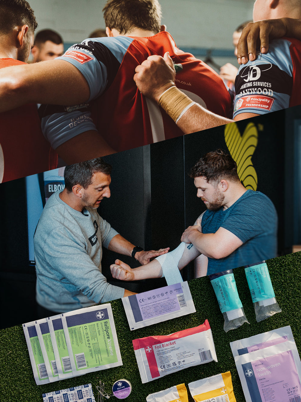 Kinesiology and Sports Tapes for athletes