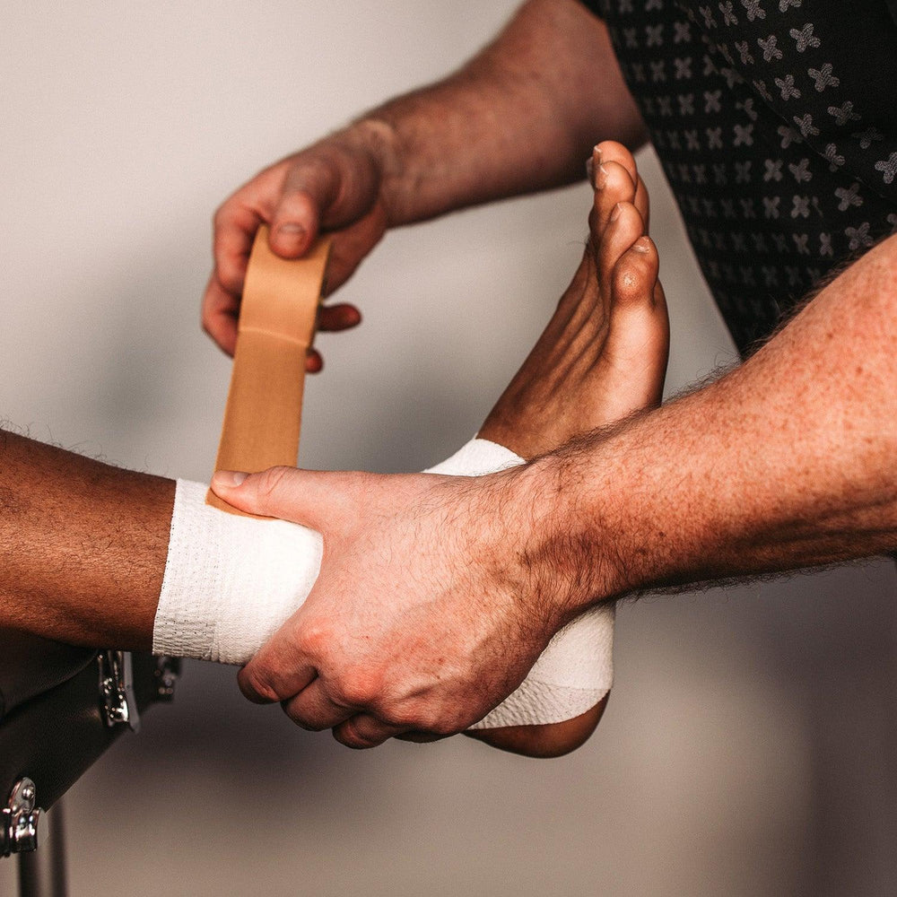 How to Strap an Ankle