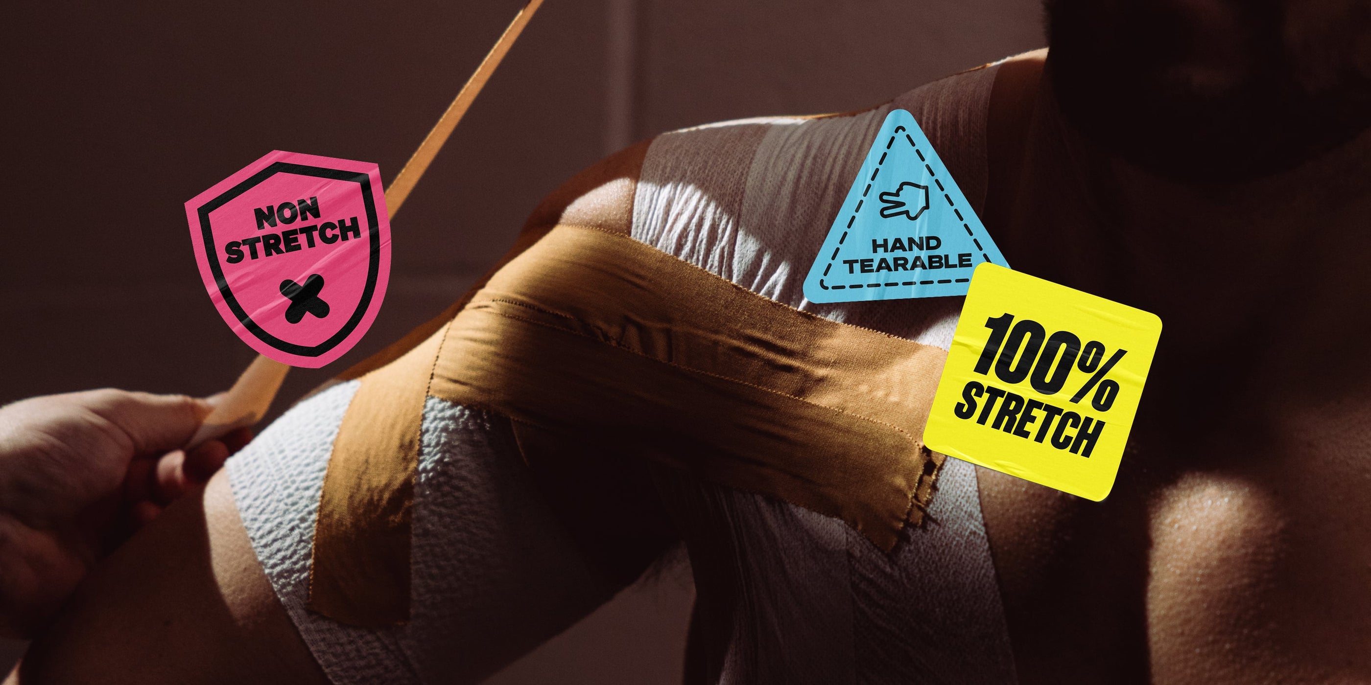 Zinc Oxide Tan Tape for Ultimate Support & Protection